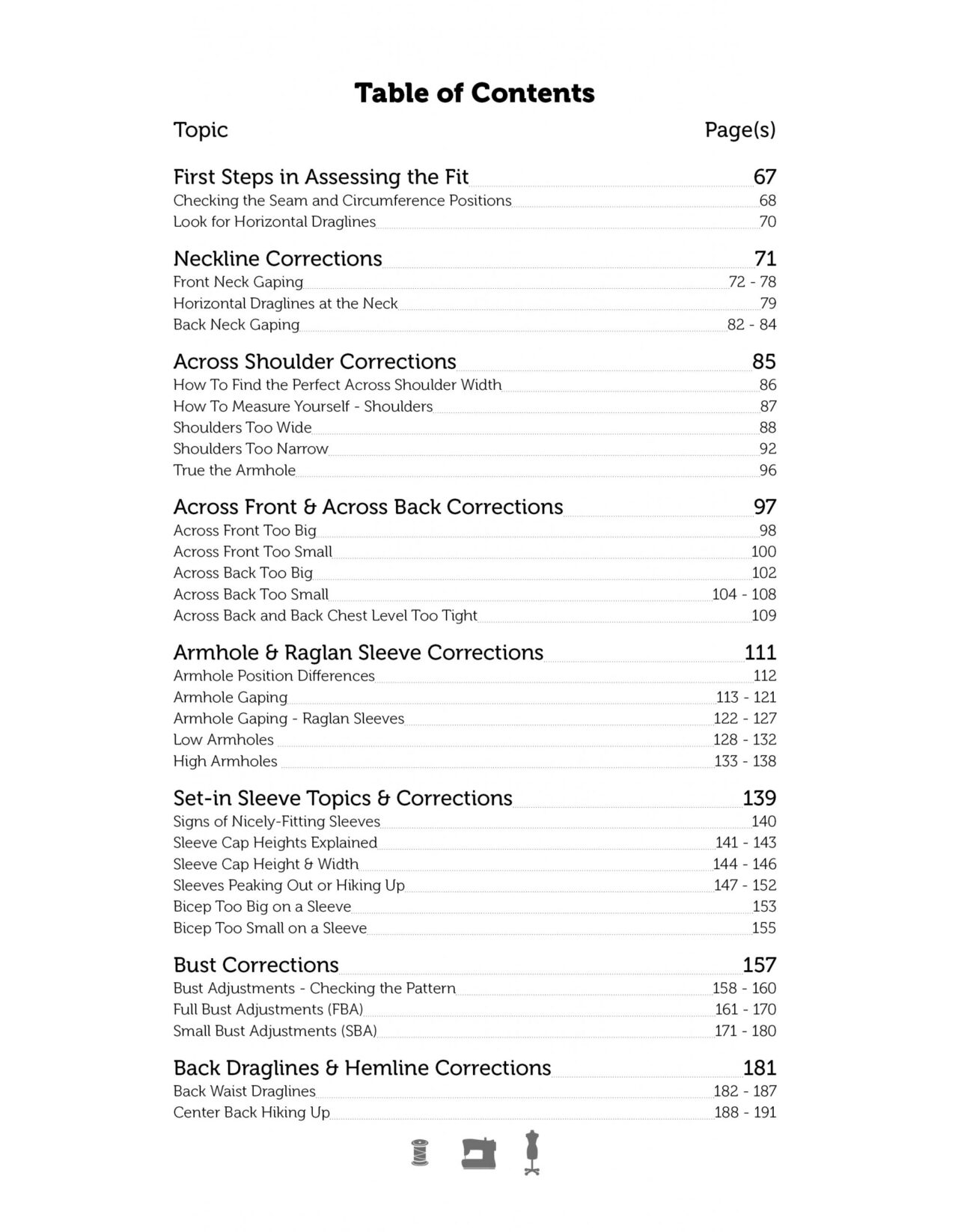 The Fitting Book - Sew Clothes You Love that Fit Well.